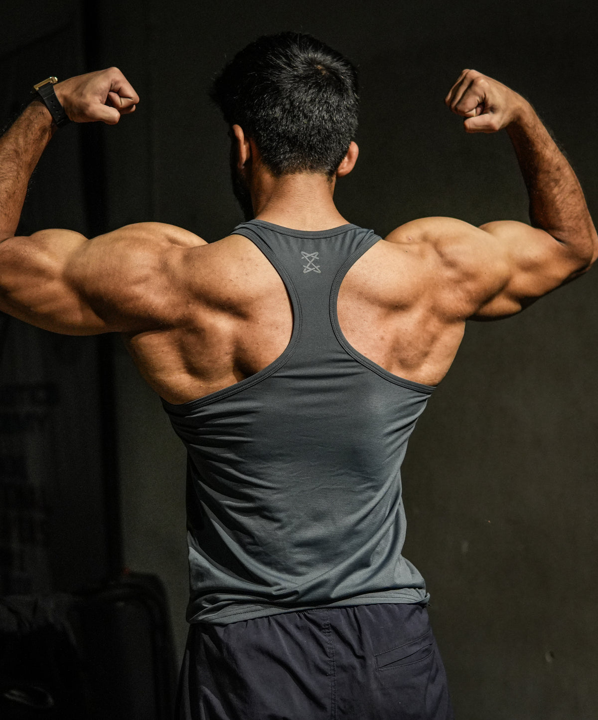 STRETCHY DRI-FIT DARK GREY | LAYERZZ